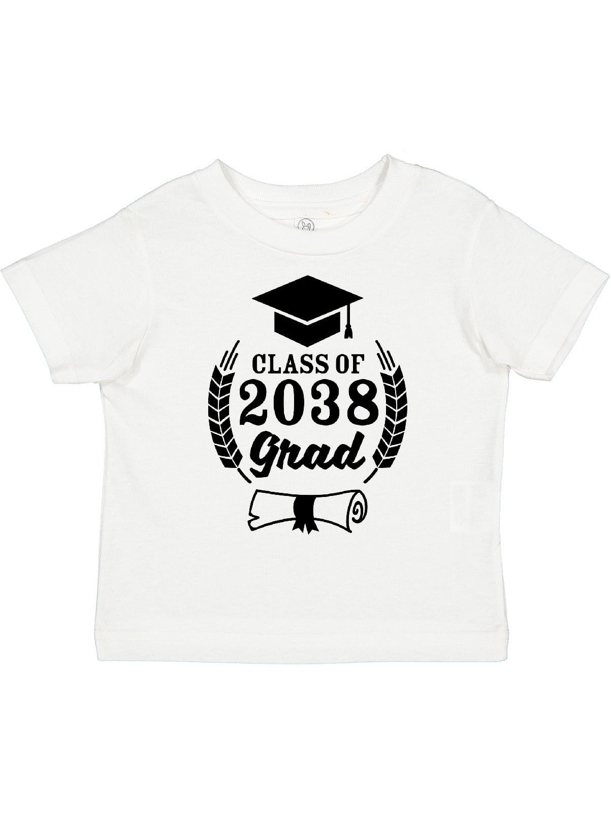 Inktastic Class of 2038 Grad with Diploma and Graduation Cap Boys or ...