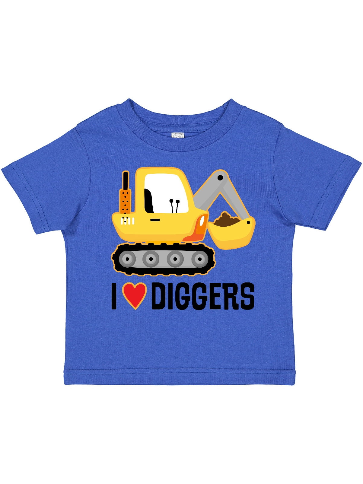 Inktastic Construction Truck I Love Diggers Boys or Girls Toddler T ...