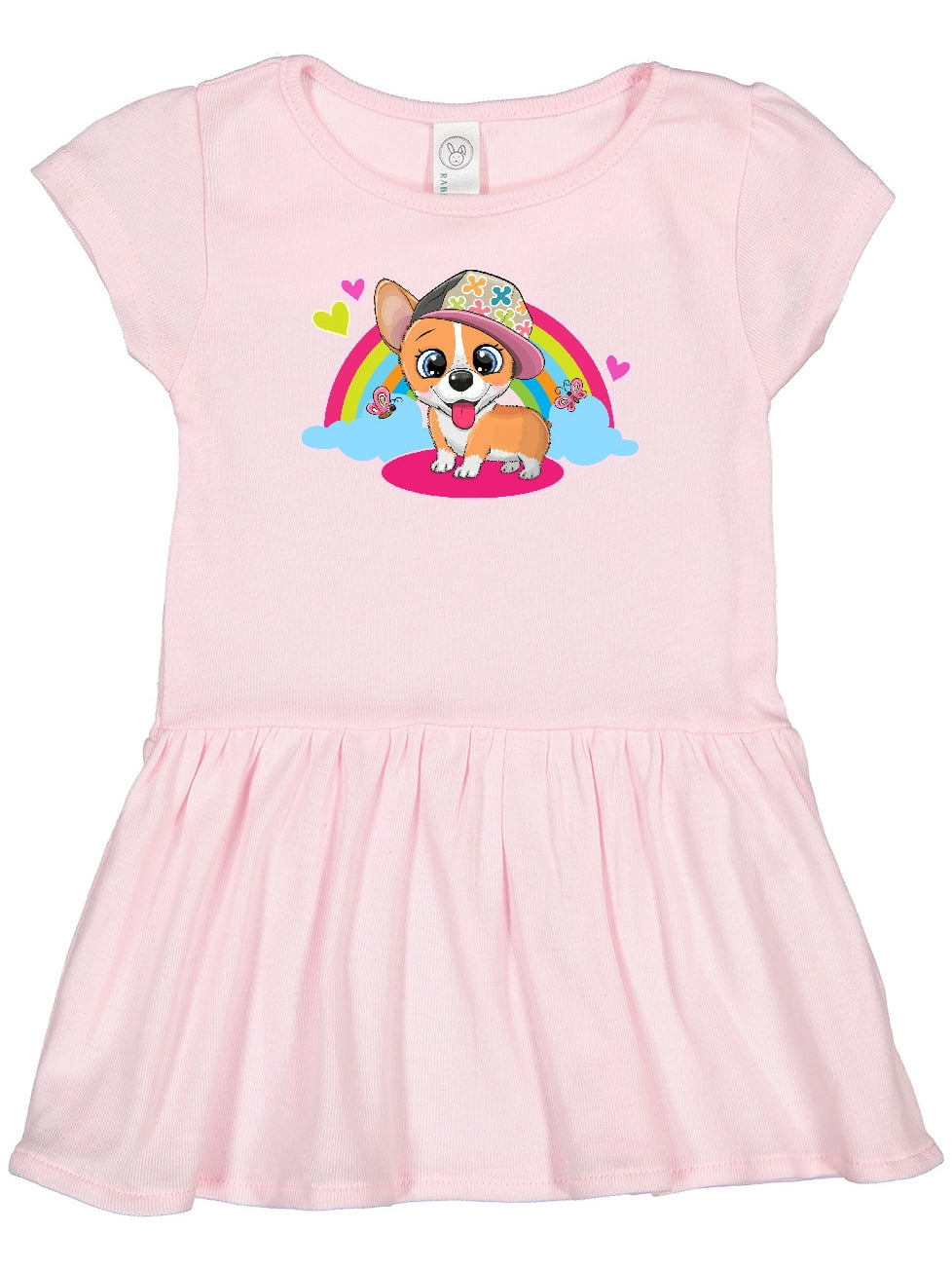 Inktastic Corgi Dog Gift Puppy Girls Toddler Dress - Walmart.com