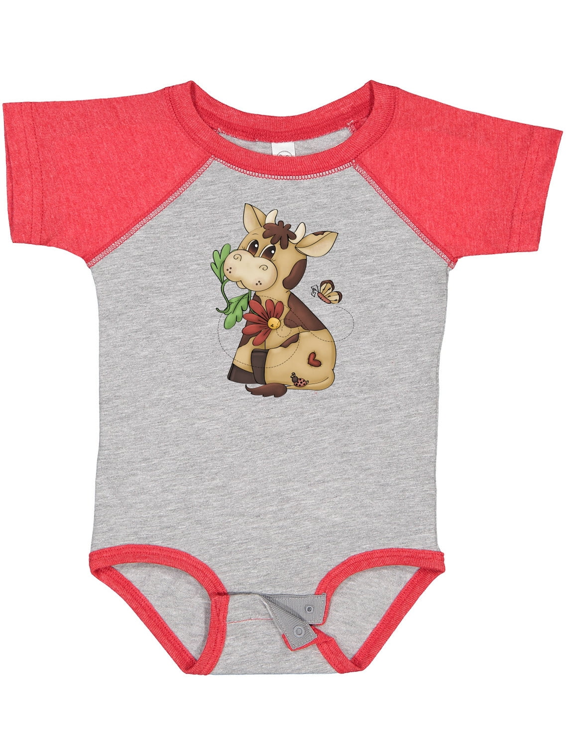 Inktastic Corky Cow Boys Baby Bodysuit - Walmart.com