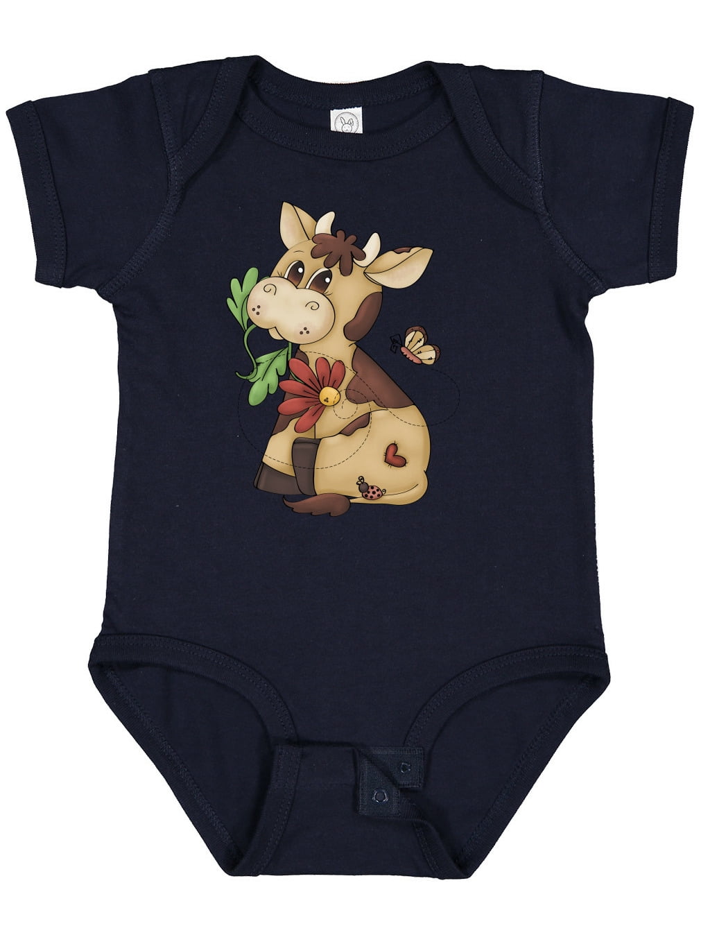 Inktastic Corky Cow Boys Baby Bodysuit - Walmart.com