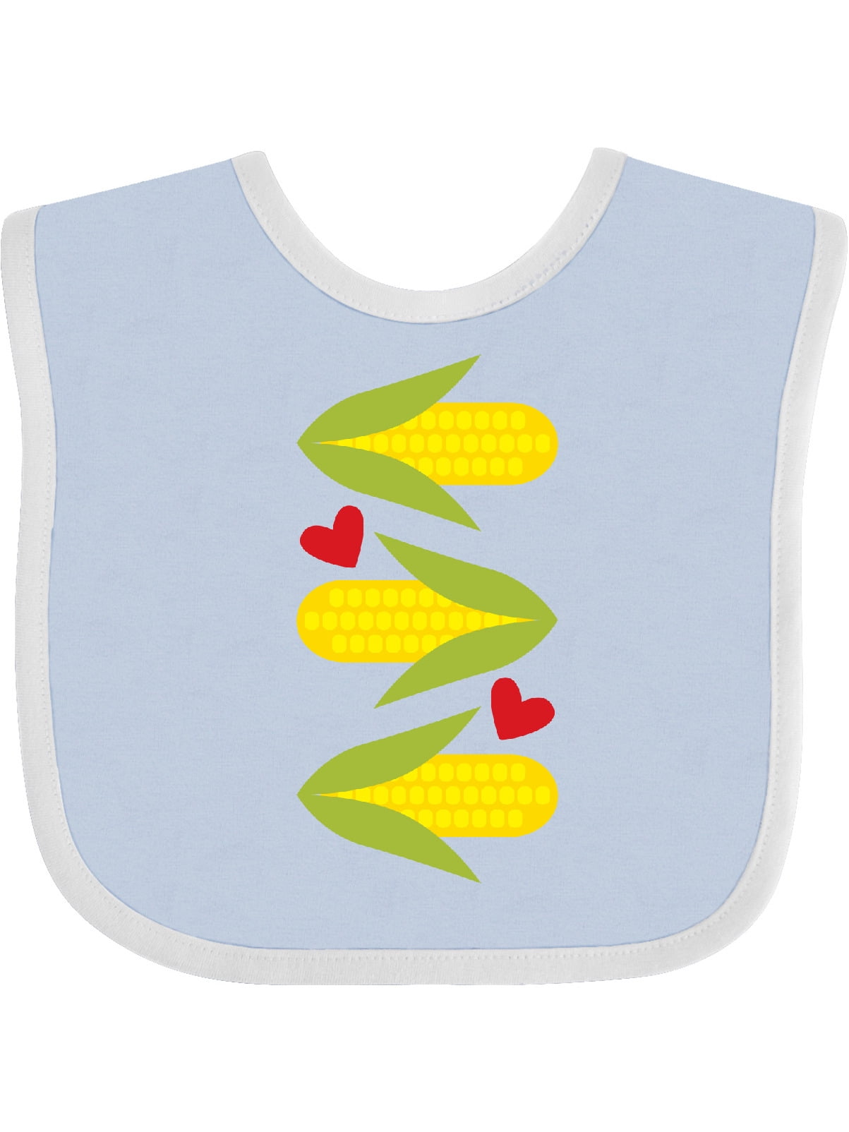 Inktastic Corn Lover Corn on the Cob Boys or Girls Baby Bib - Walmart.com