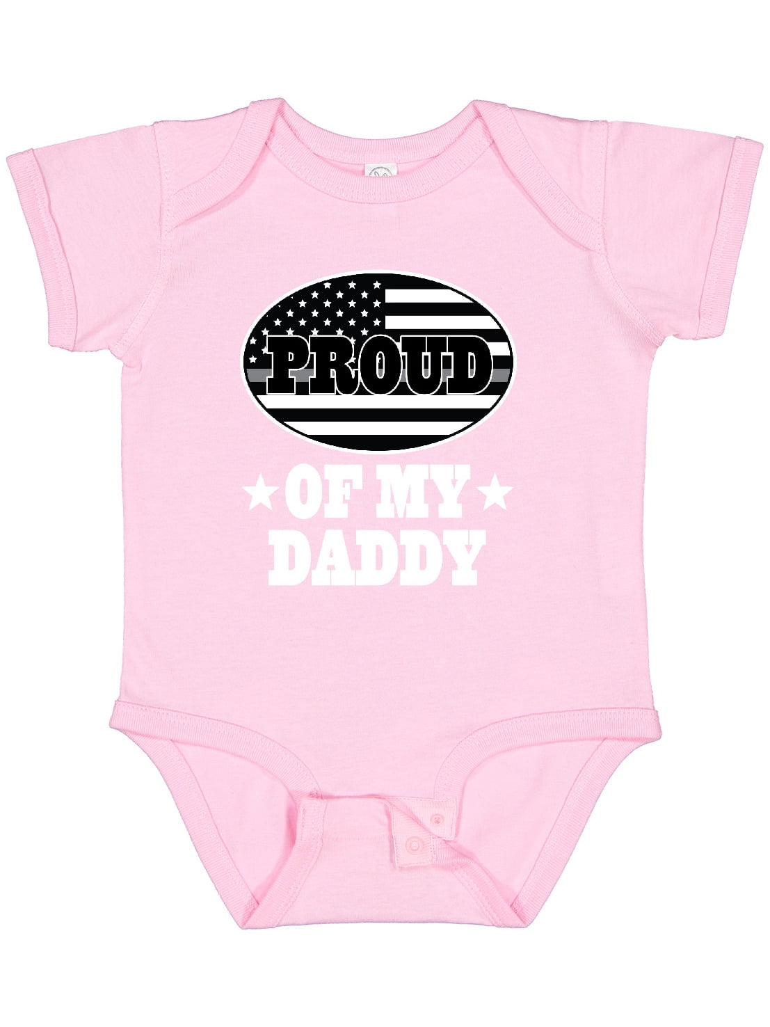 Inktastic Correctional Officer Daddy Boys or Girls Baby Bodysuit ...