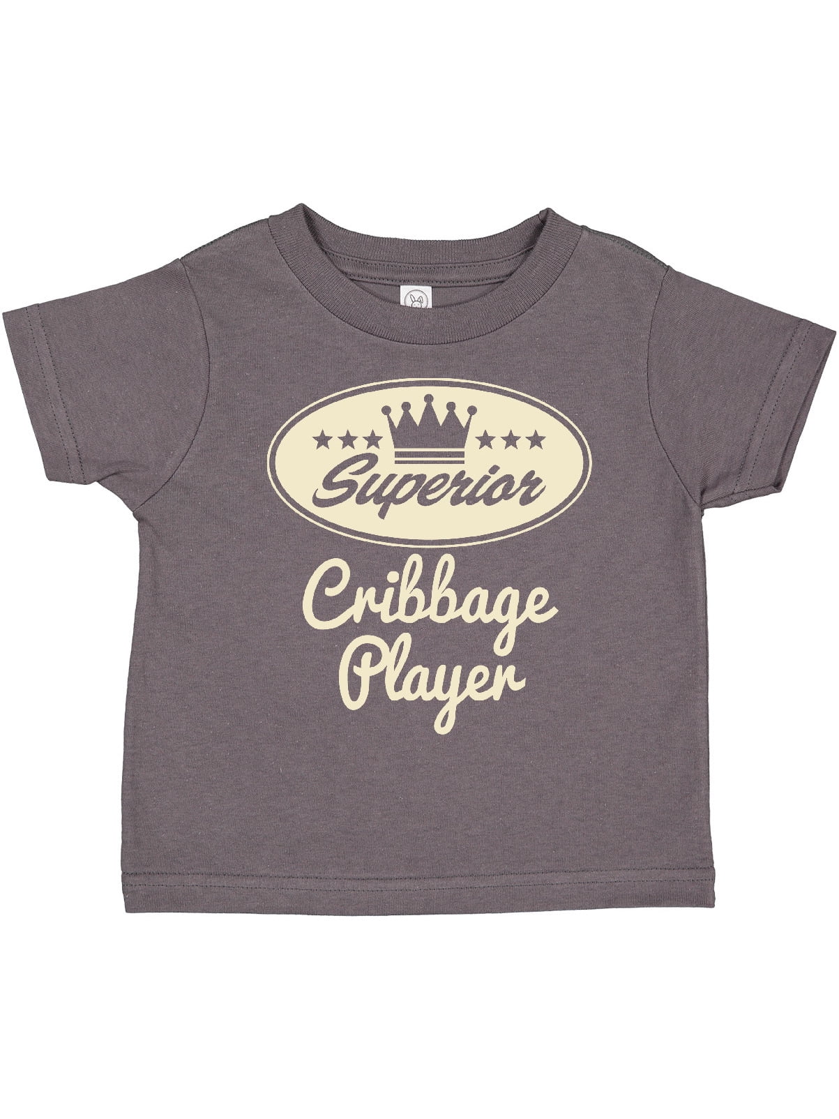 Inktastic Cribbage Player Vintage Superior Boys or Girls Toddler T ...