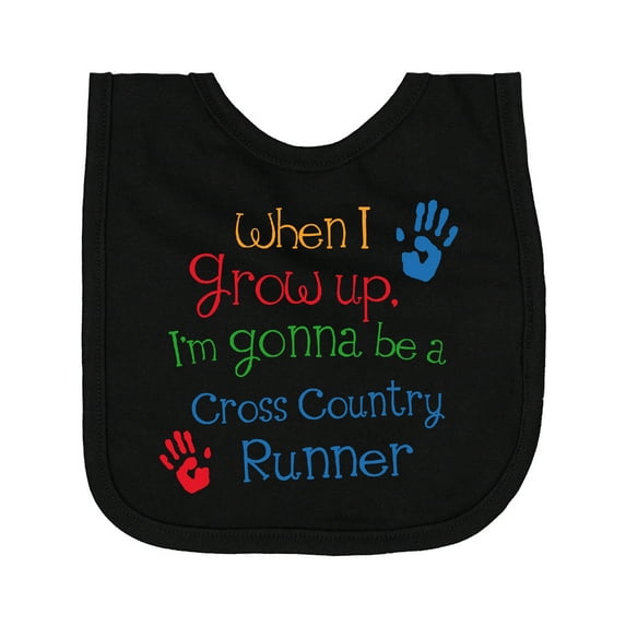 Inktastic Cross Country Runner Future Newborn Bib - Walmart.com
