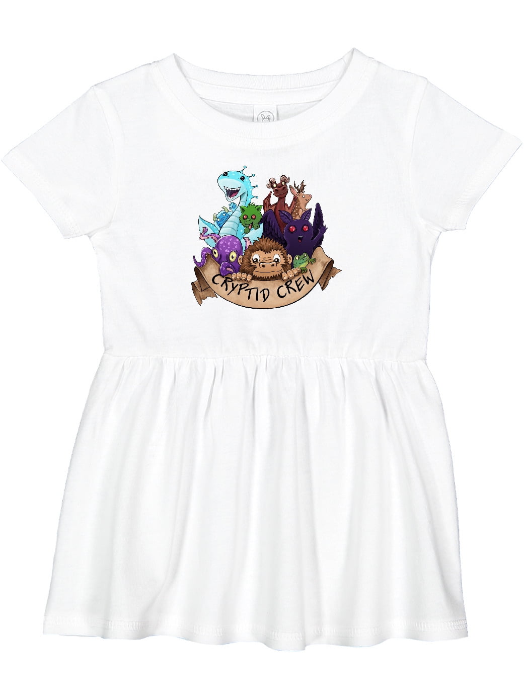 Inktastic Cryptid Crew Girls Baby Dress - Walmart.com