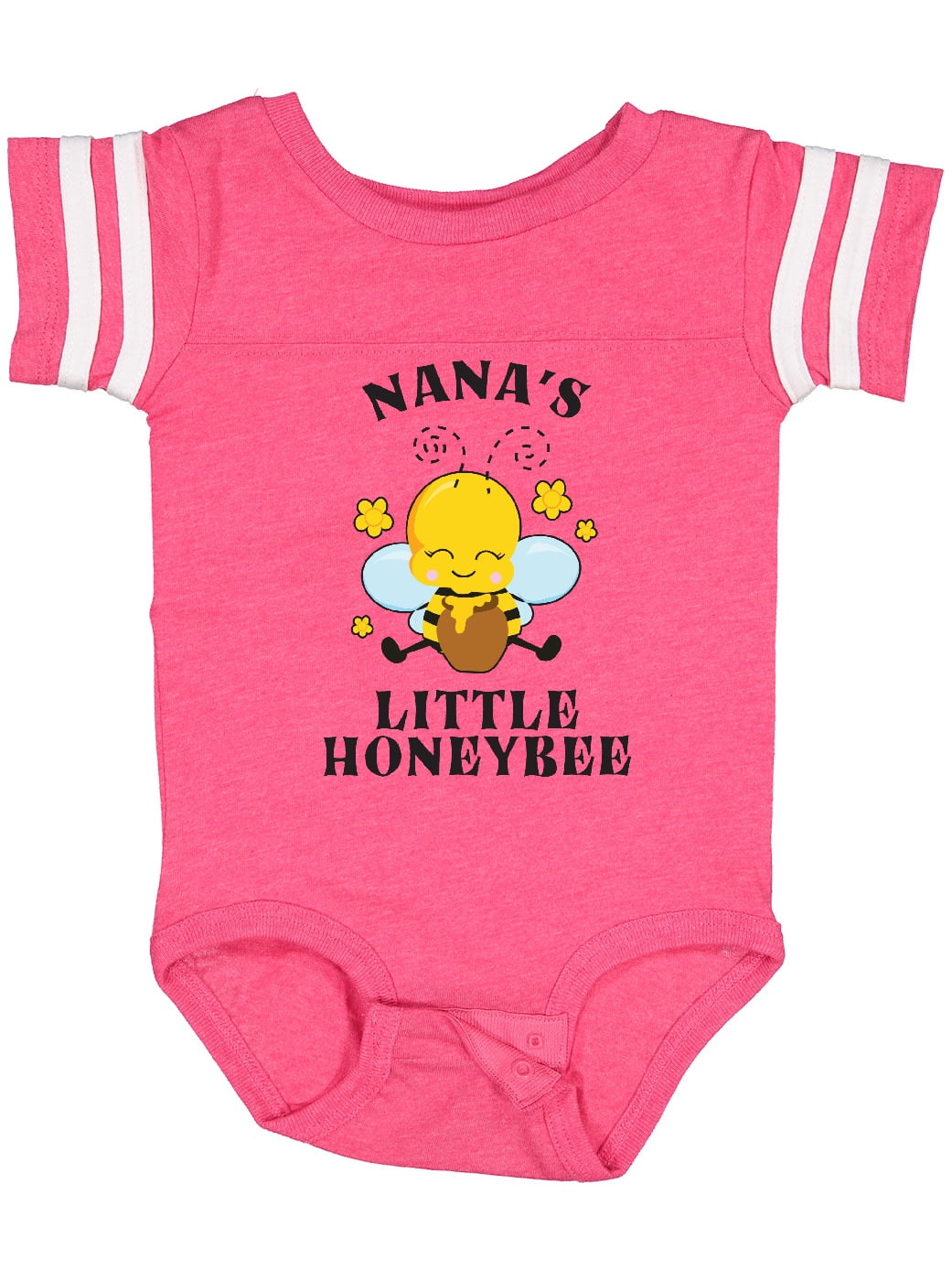 Inktastic Cute Bee Nana's Little Honeybee with Stars Boys or Girls Baby ...