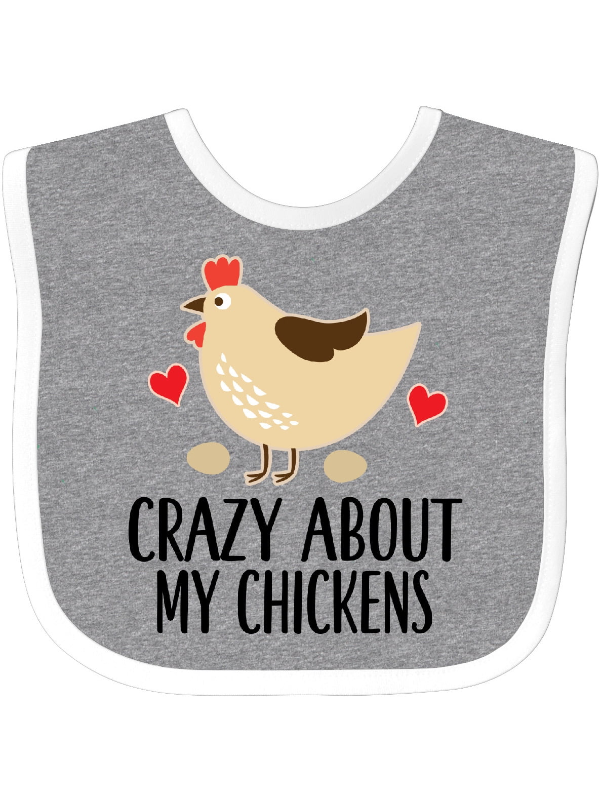 Inktastic Cute Chicken Farming Boys or Girls Baby Bib - Walmart.com