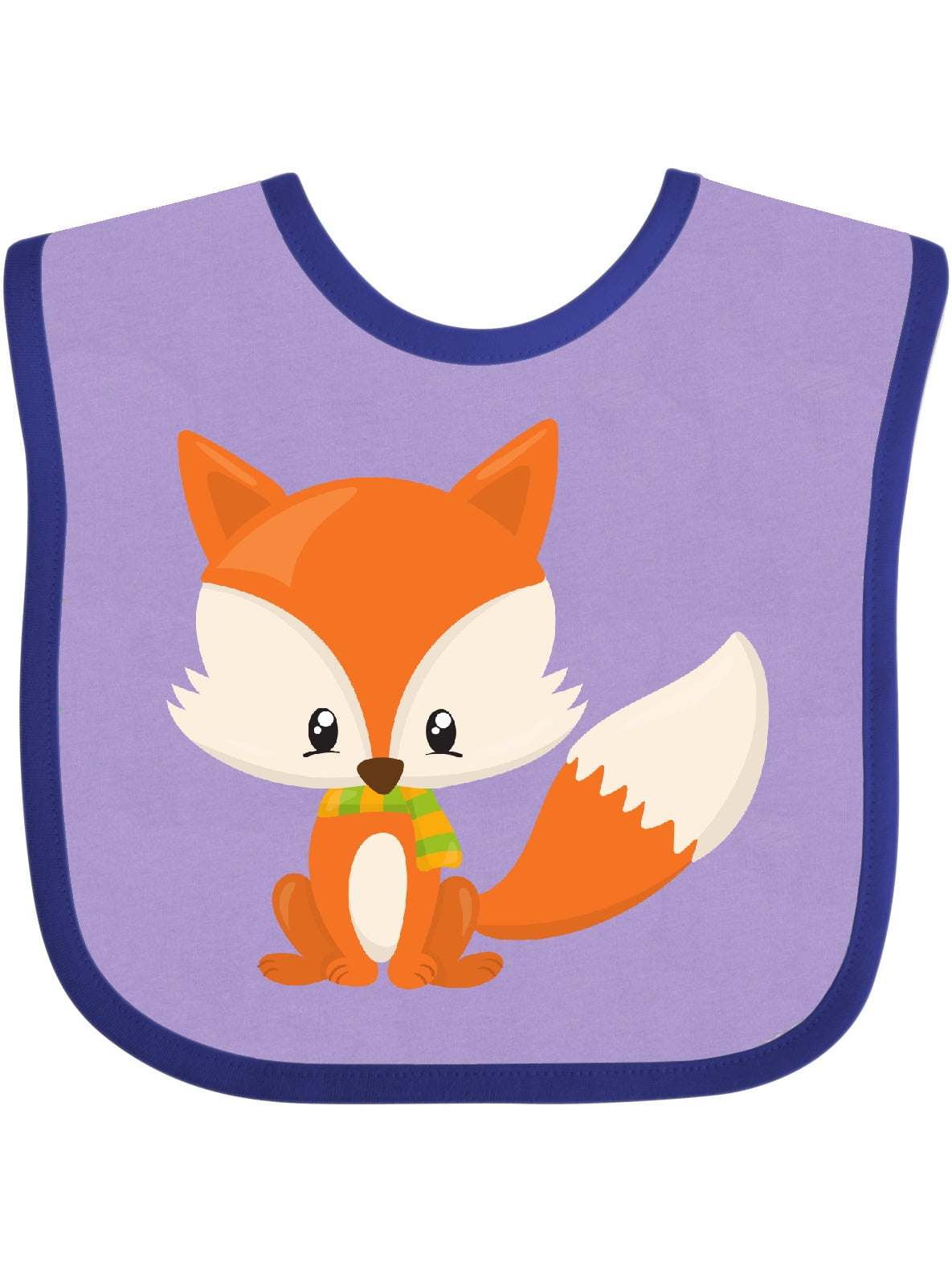 Inktastic Cute Fox Wearing A Scarf, Orange Fox, Little Fox Boys or ...