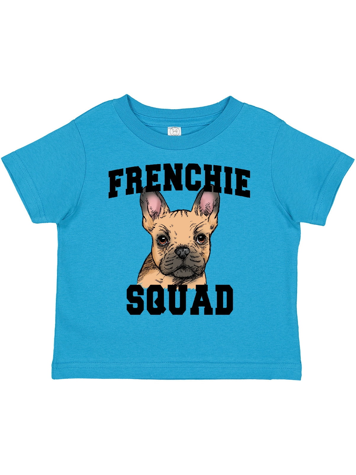 Inktastic Cute French Bulldog Frenchie Squad Boys or Girls Toddler T ...