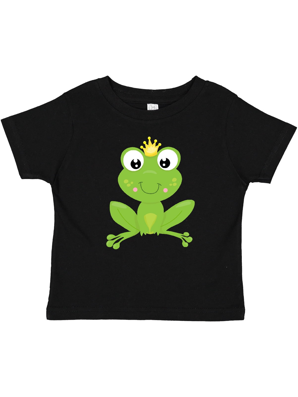 Inktastic Cute Frog, Green Frog, Crown, Frog Prince Boys or Girls Baby ...