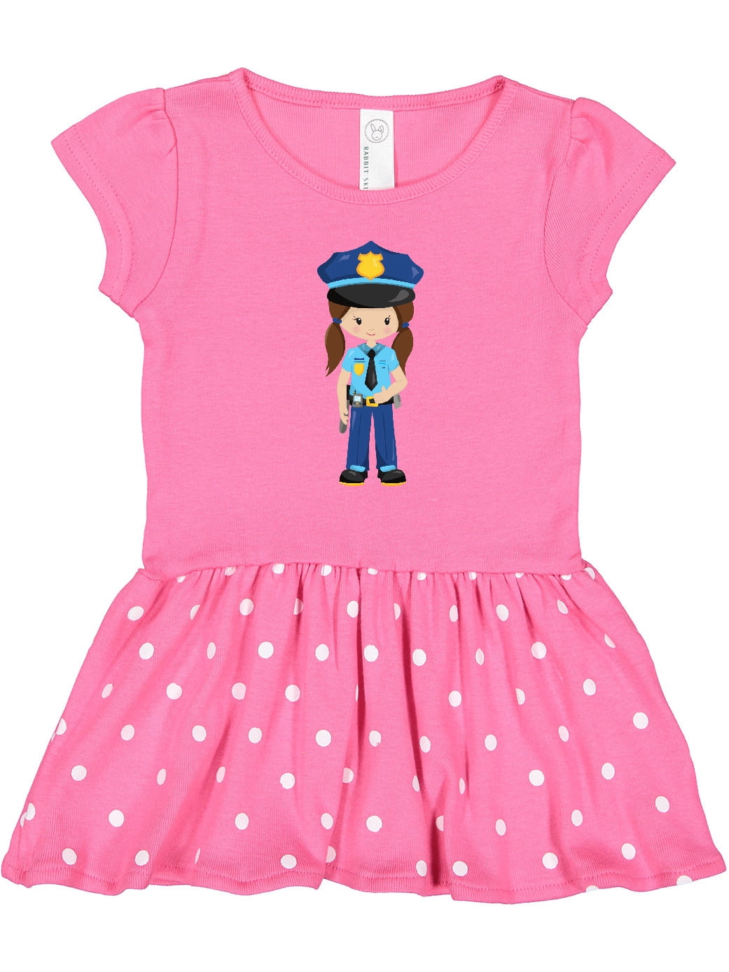 Inktastic Cute Girl, Police Girl, Brown Hair, Police Uniform Girls ...