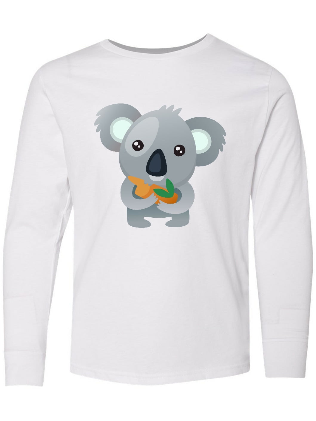 Inktastic Cute Koala Bear Long Sleeve Youth T-Shirt - Walmart.com