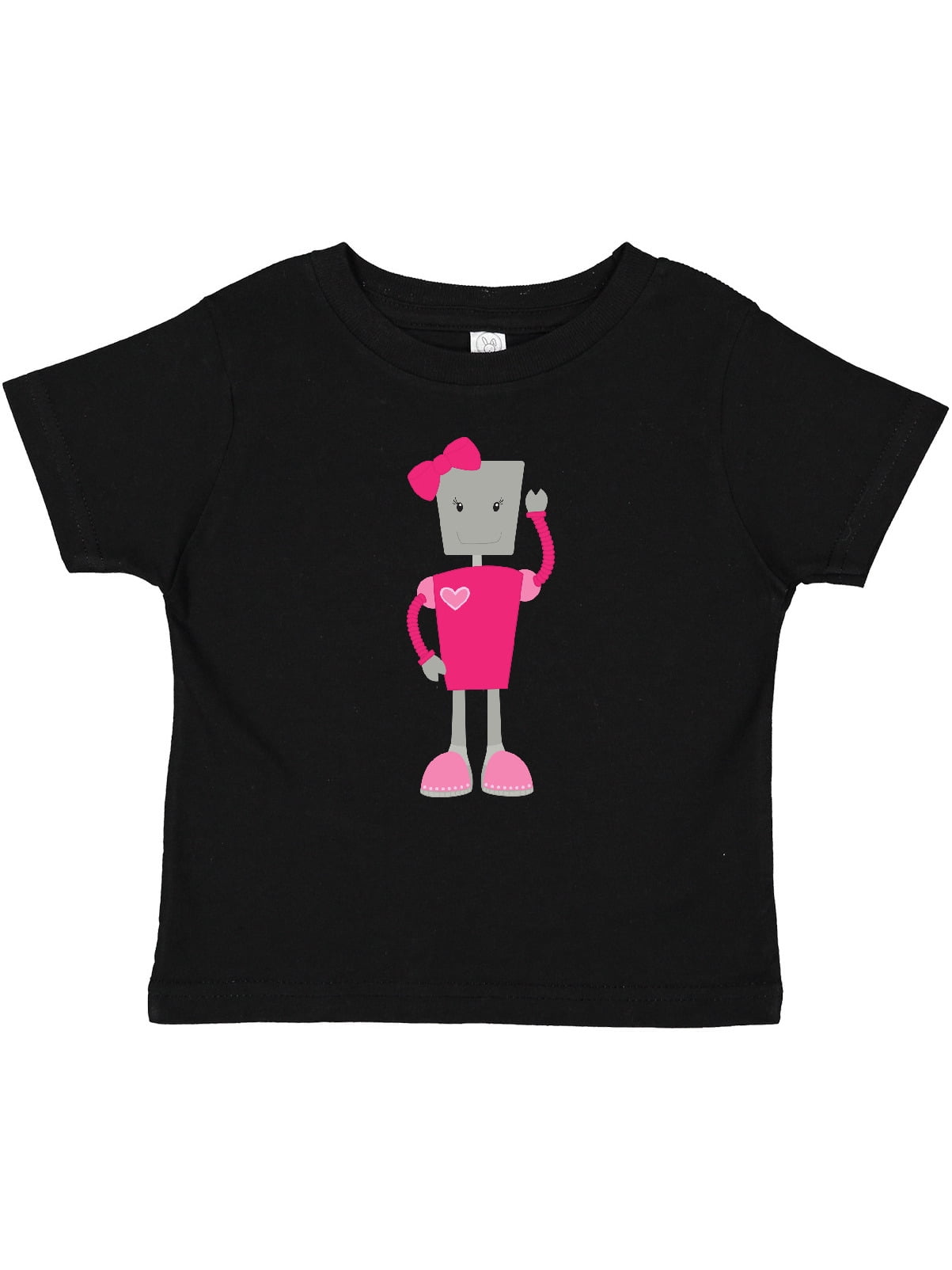 Inktastic Cute Robot, Funny Robot, Girl Robot, Pink Robot Girls Baby T ...