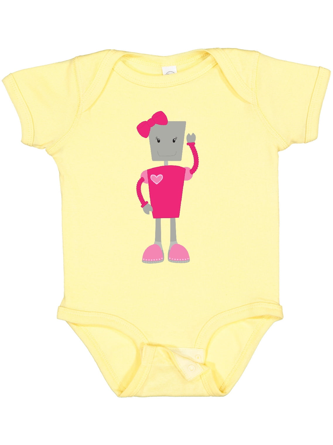 Inktastic Cute Robot, Funny Robot, Girl Robot, Pink Robot Girls Baby ...