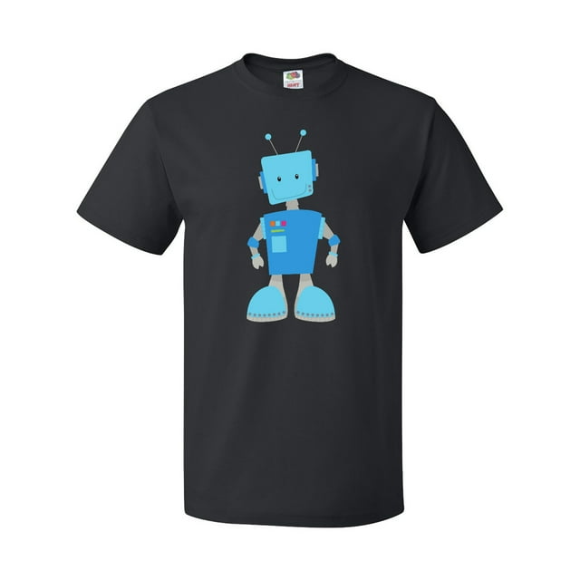 Inktastic Cute Robot, Smiling Robot, Blue Robot T-Shirt - Walmart.com Inktastic Cute Robot, Smiling Robot, Blue Robot T-Shirt - Walmart.com