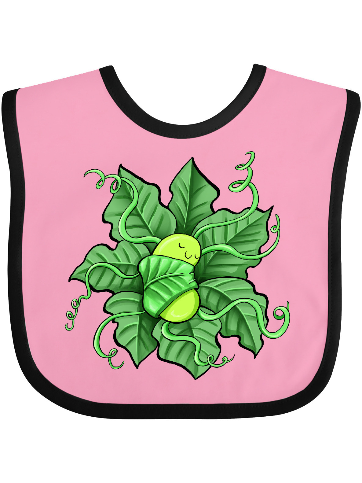 Inktastic Cute Sleeping Little Bean in Leaves and Vines Boys or Girls ...