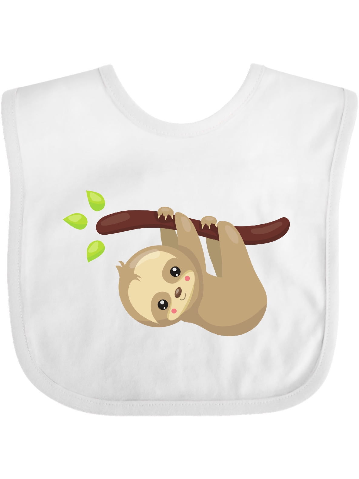 Inktastic Cute Sloth, Little Sloth, Baby Sloth, Lazy Sloth Boys or Girls Baby Bib - Walmart.com