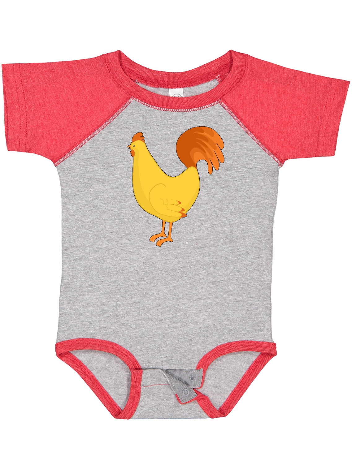 Inktastic Cute Yellow Chicken Boys or Girls Baby Bodysuit - Walmart.com