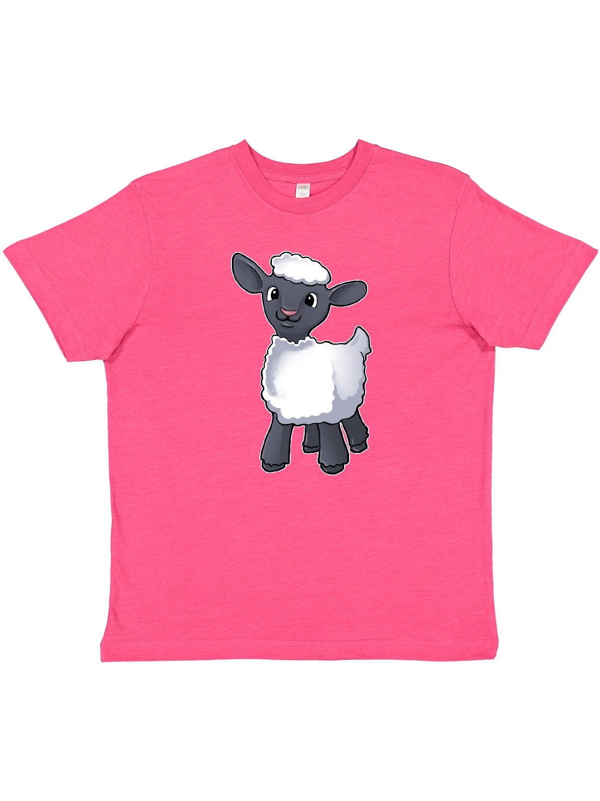 Inktastic Cute Little Lamb Youth T-Shirt - Walmart.com