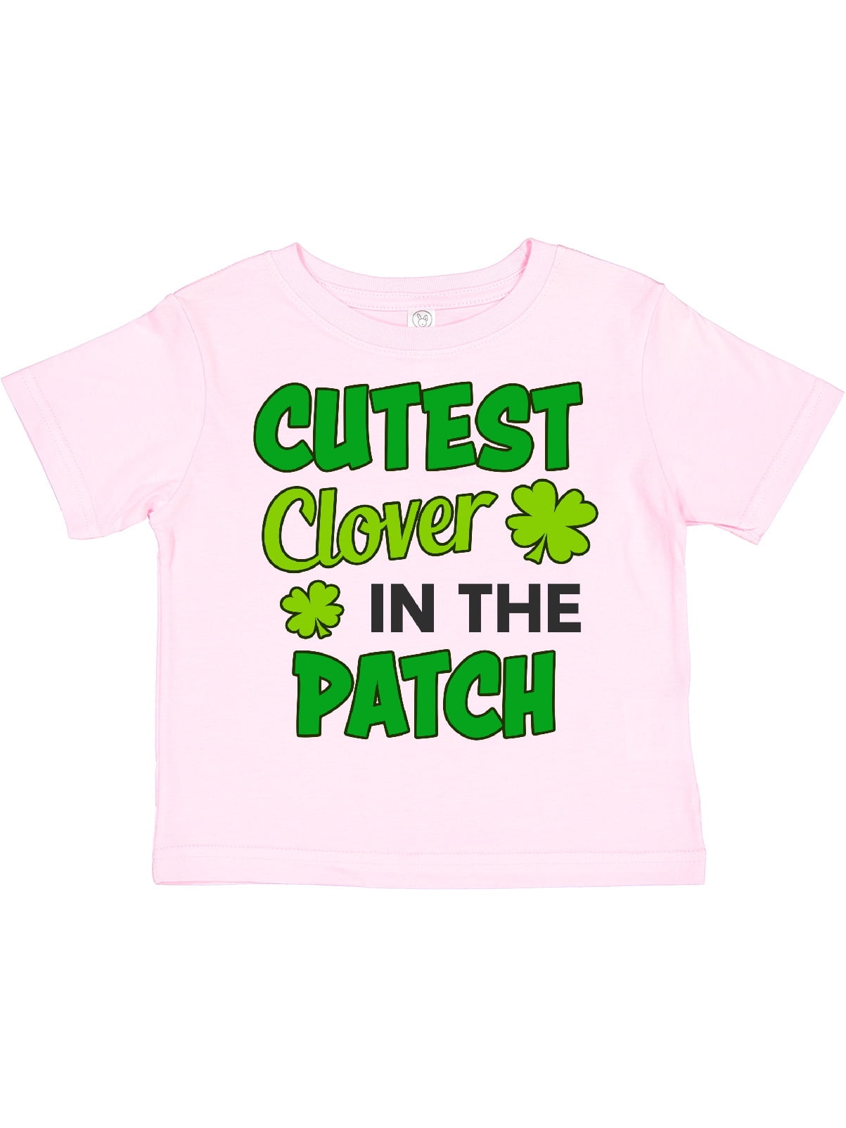 Inktastic Cutest Clover in the Patch with Four Leaf Clovers Boys or ...