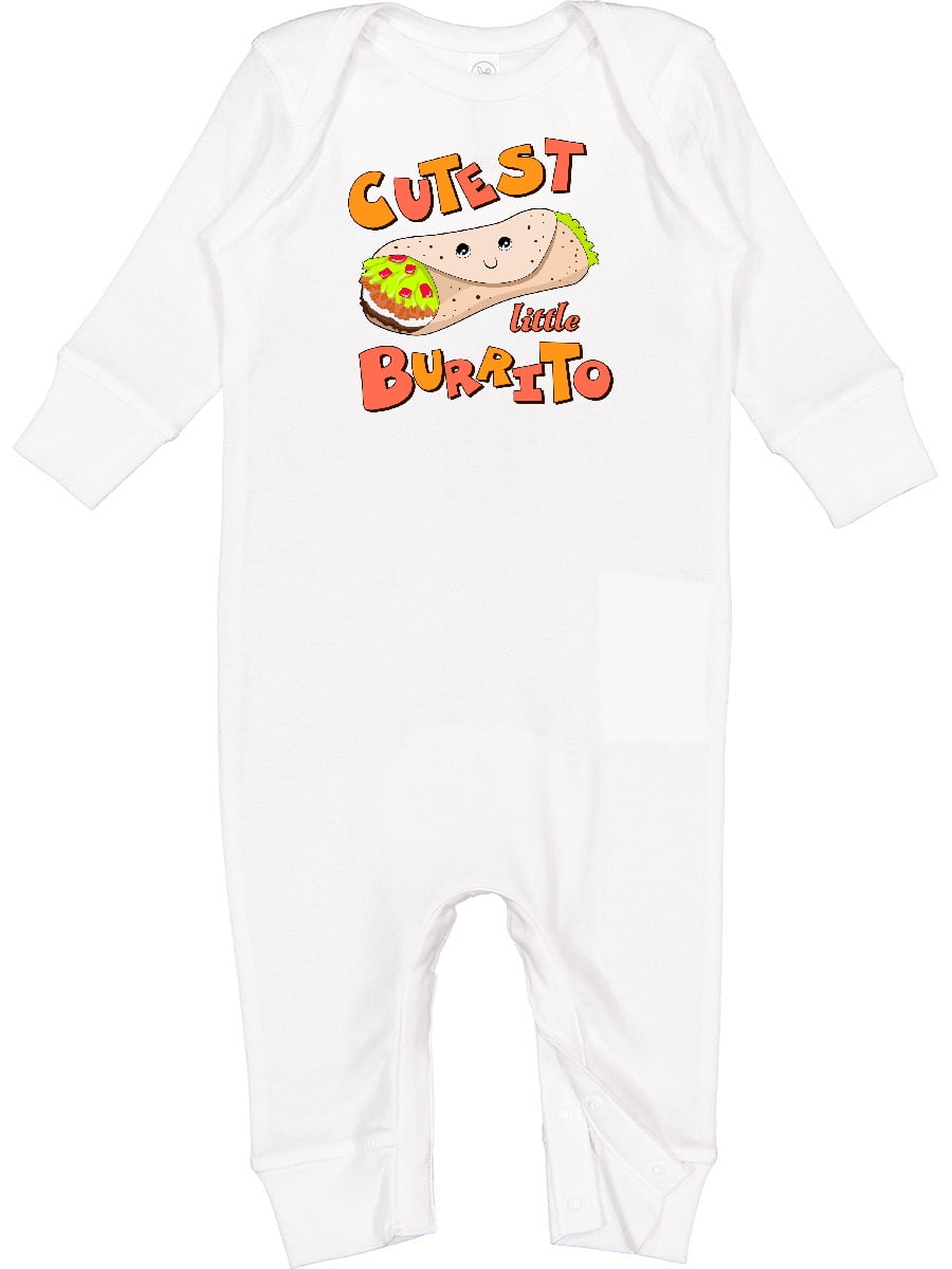 Inktastic Cutest Little Burrito Baby Romper Coveralls - Walmart.com