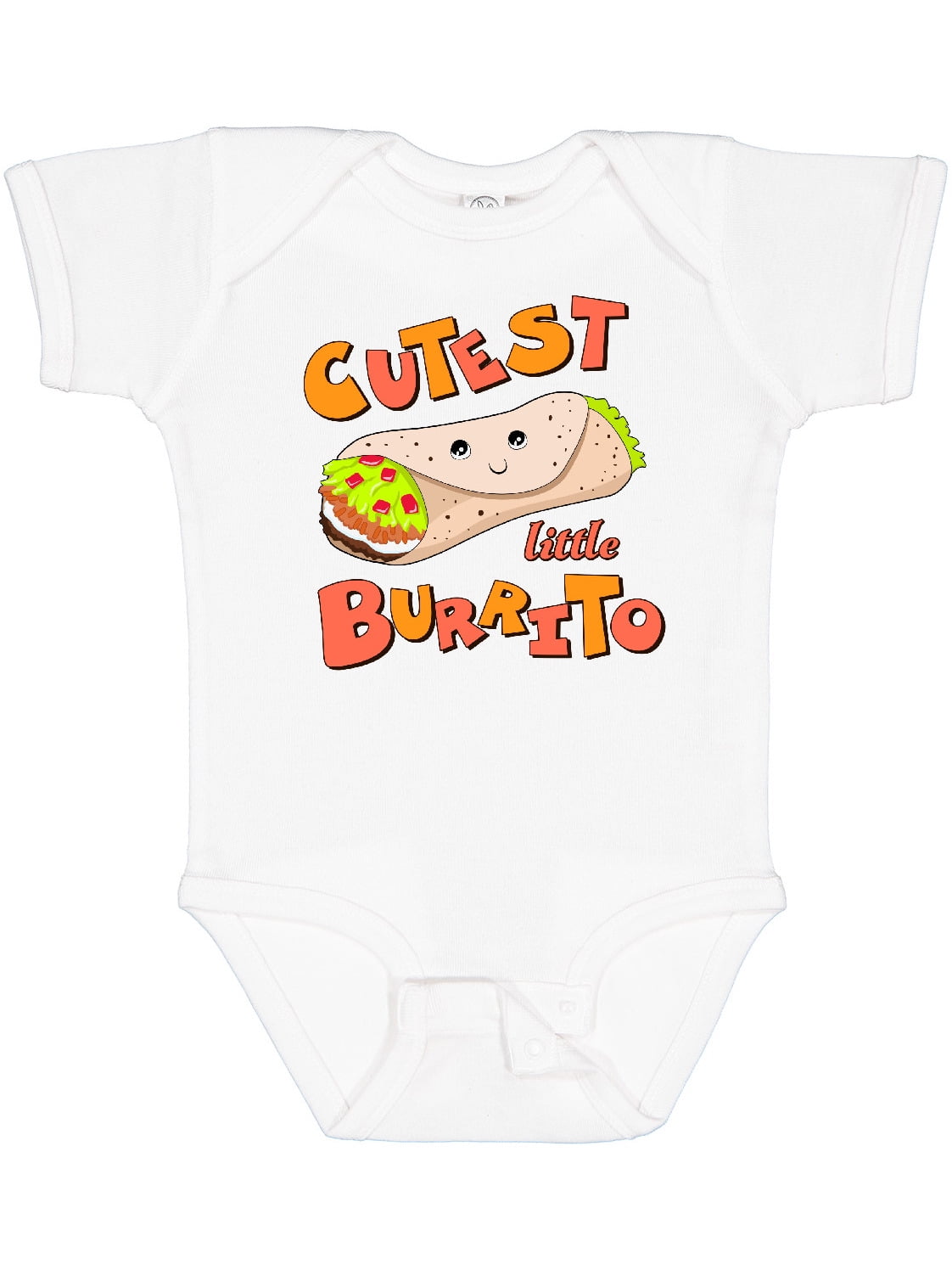 Inktastic Cutest Little Burrito Boys or Girls Baby Bodysuit - Walmart.com