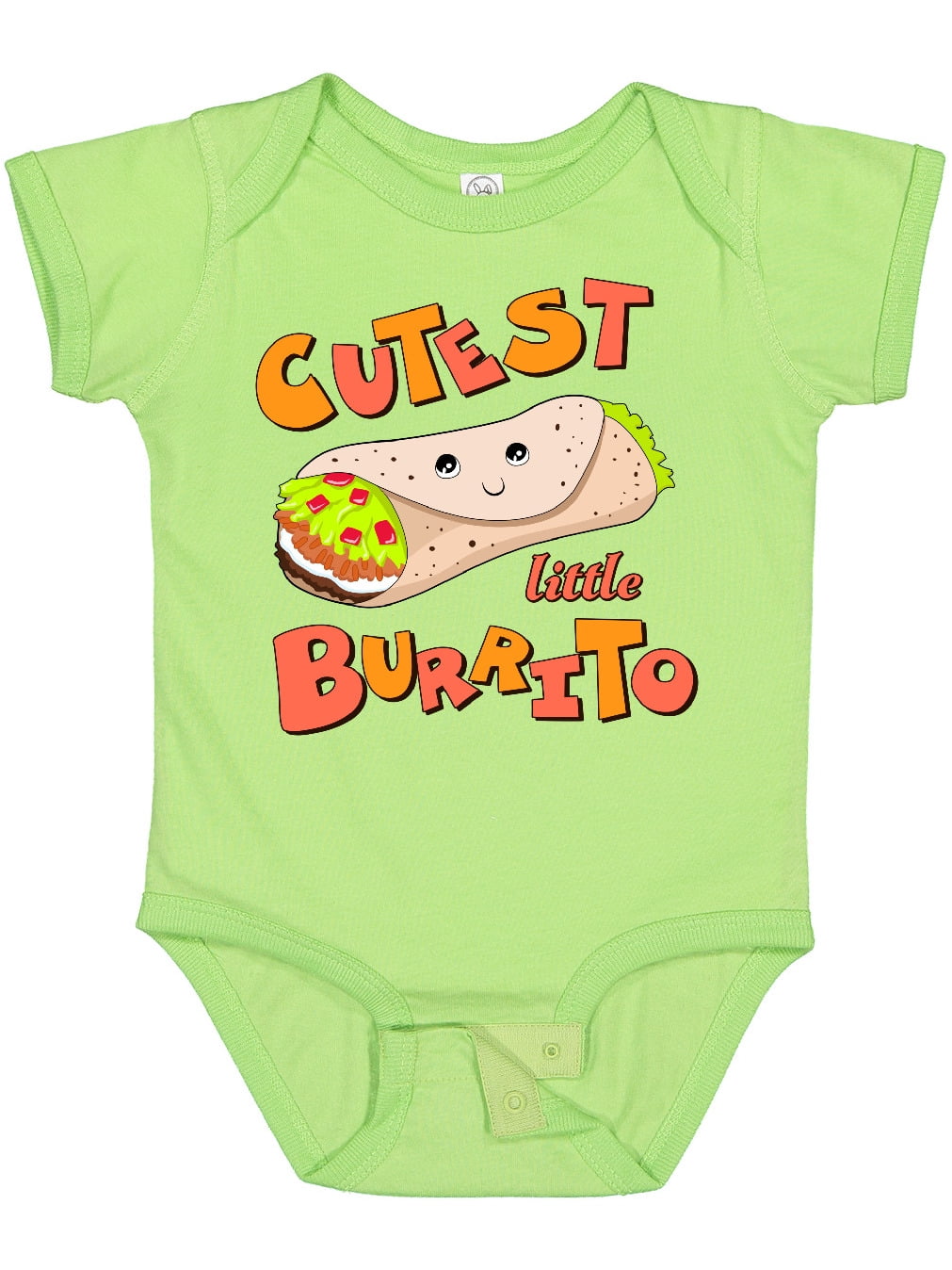 Inktastic Cutest Little Burrito Boys or Girls Baby Bodysuit - Walmart.com