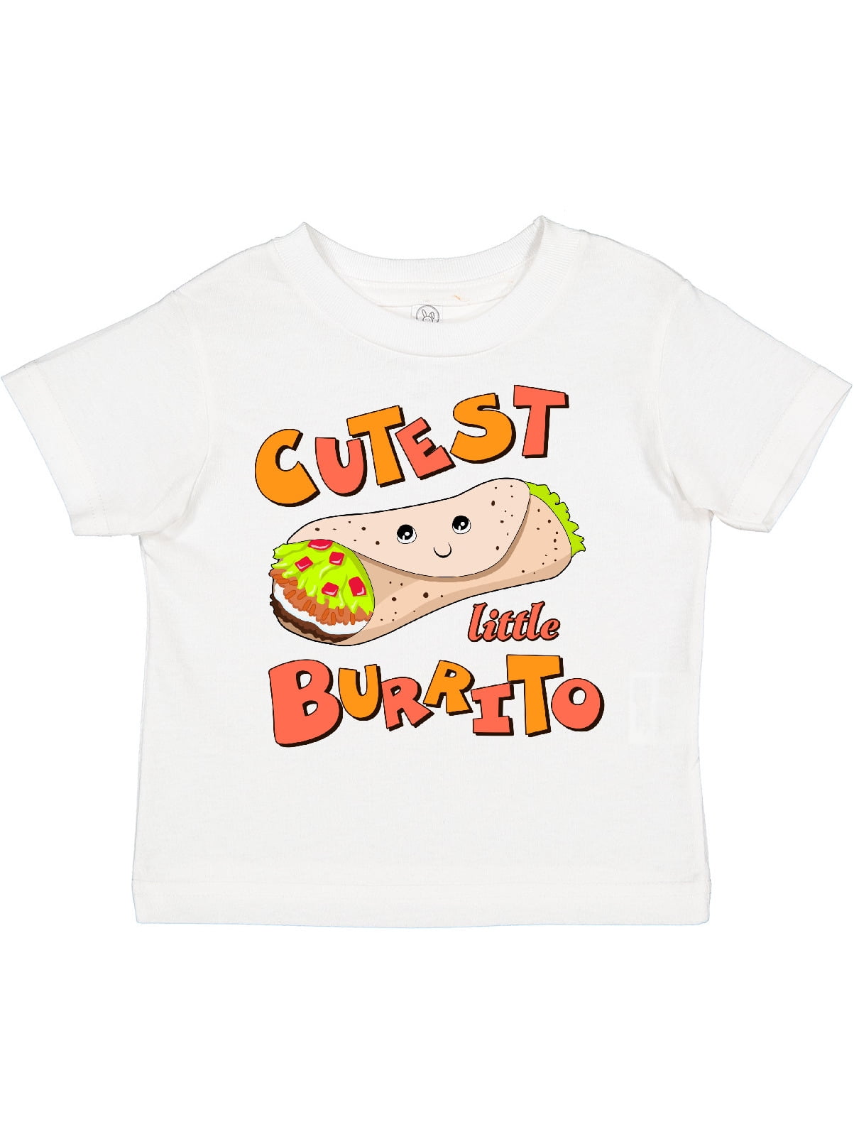 Inktastic Cutest Little Burrito Boys or Girls Toddler T-Shirt - Walmart.com