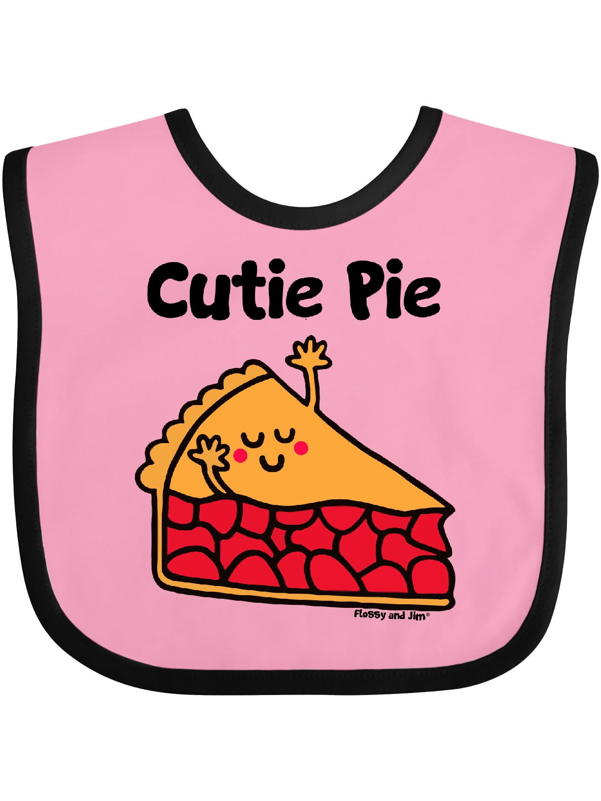 Inktastic Cutie Pie Boys or Girls Baby Bib - Walmart.com