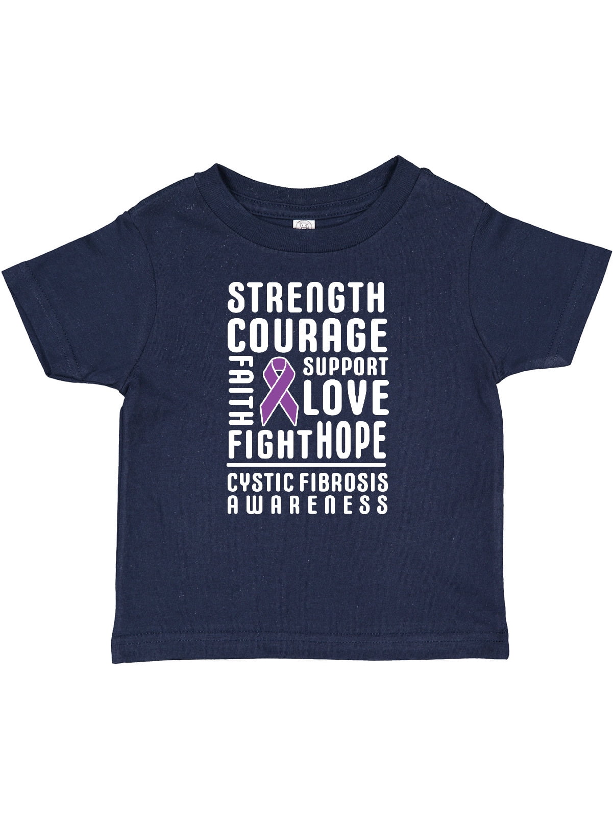Inktastic Cystic Fibrosis Awareness Strength Courage Support Boys or Girls Baby T-Shirt ...