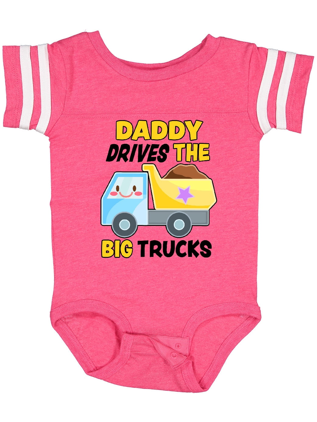Inktastic Daddy Drives the Big Trucks with Dump Truck Boys or Girls ...