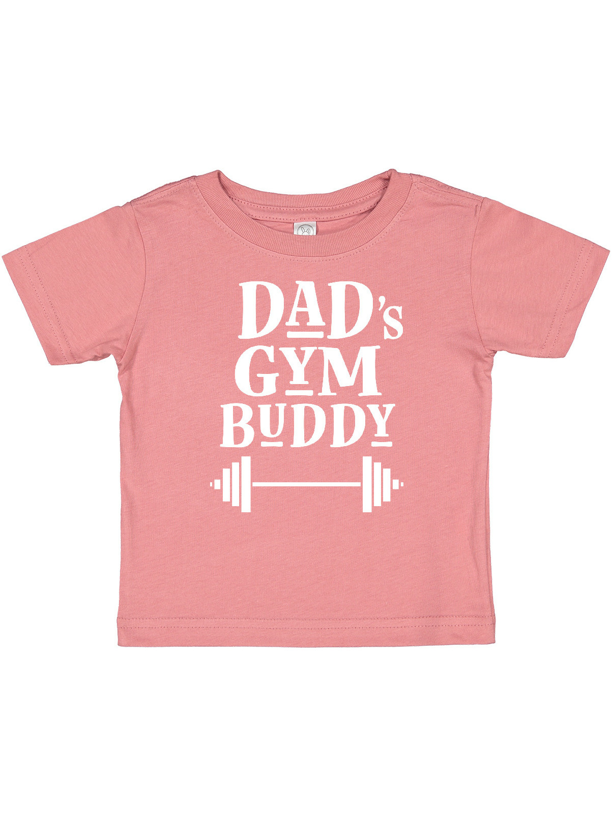 Inktastic Daddy Gym Buddy Workout Fitness Boys or Girls Baby T-Shirt ...