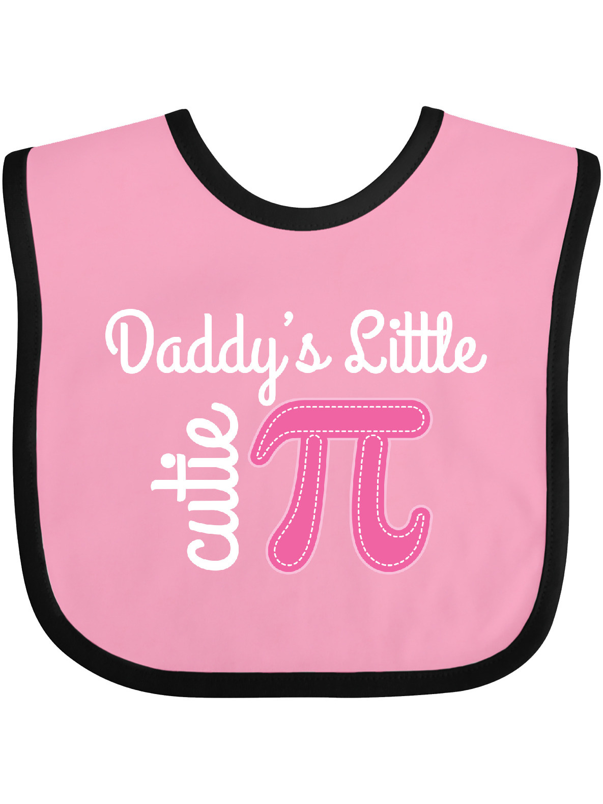 Inktastic Daddy Little Cutie Pi Day Math Girls Girls Baby Bib - Walmart.com