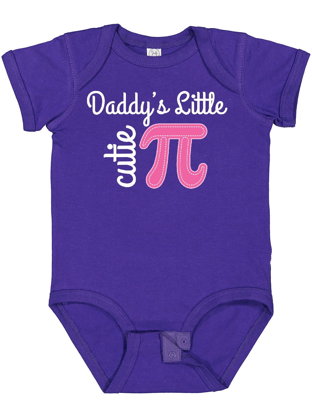 Inktastic Daddy Little Cutie Pi Day Math Girls Girls Baby Bodysuit ...
