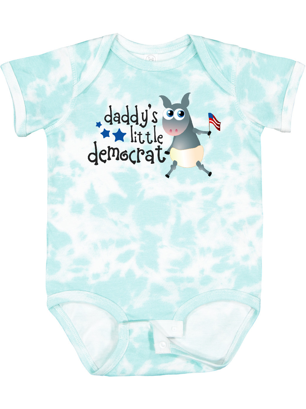 Inktastic Daddy's Little Democrat Boys or Girls Baby Bodysuit - Walmart.com