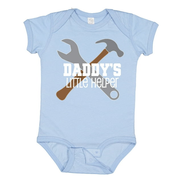 Inktastic Daddy's Little Helper Tool Set Boys Baby Bodysuit - Walmart.com