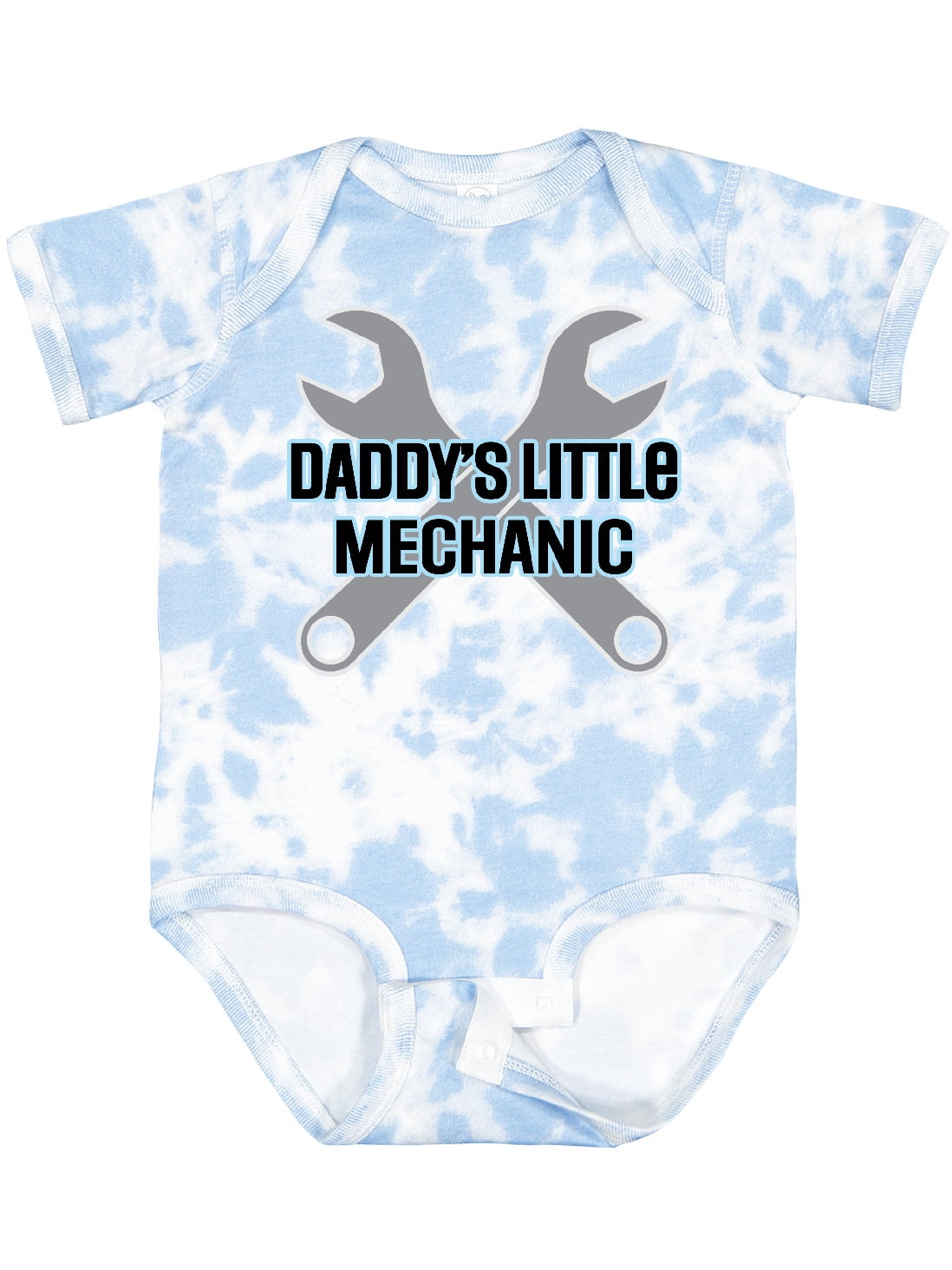 Inktastic Daddys Little Mechanic Baby Boy Boys Baby Bodysuit - Walmart.com