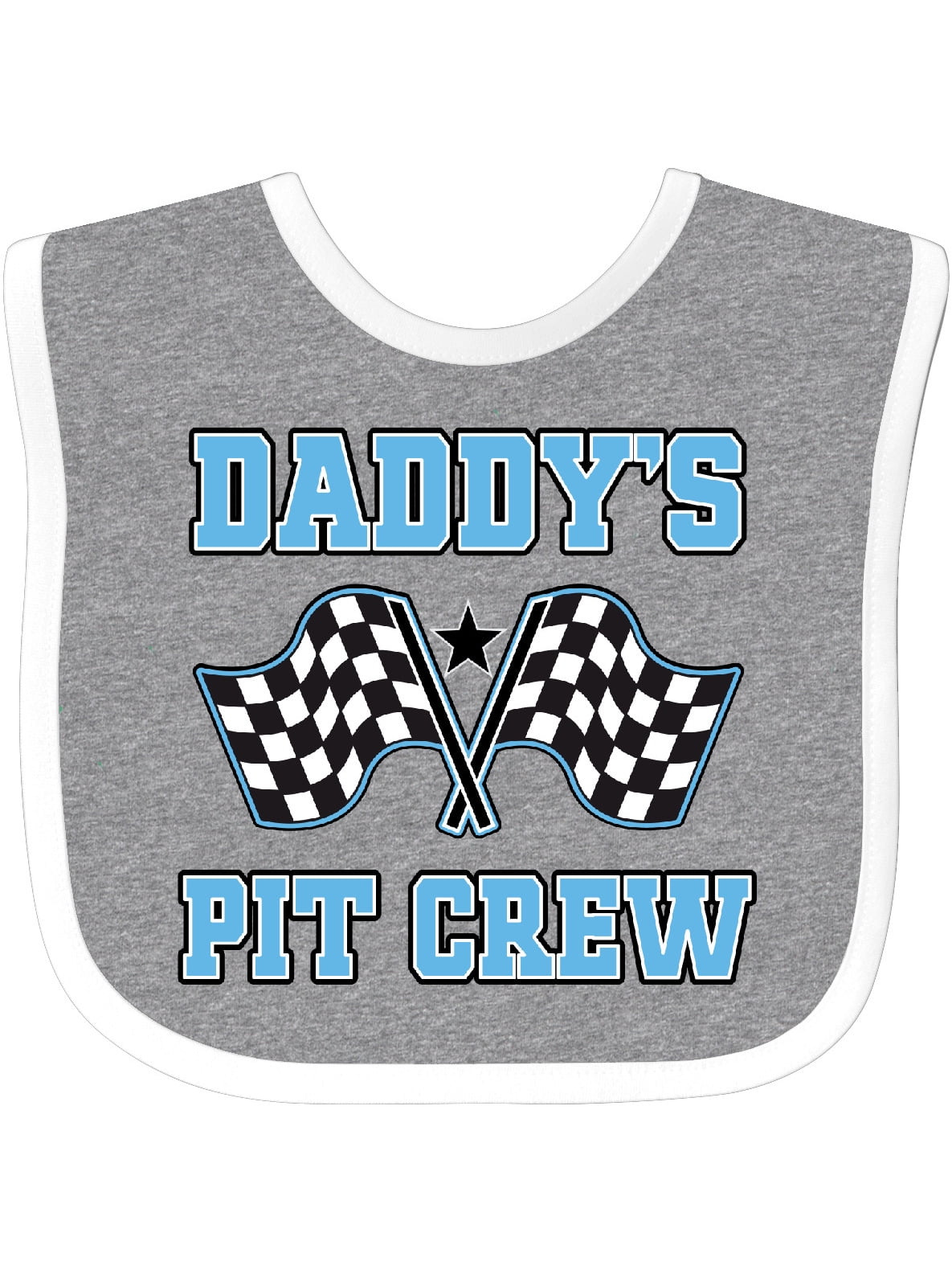 Inktastic Daddys Pit Crew Boys Racing Boys Baby Bib - Walmart.com