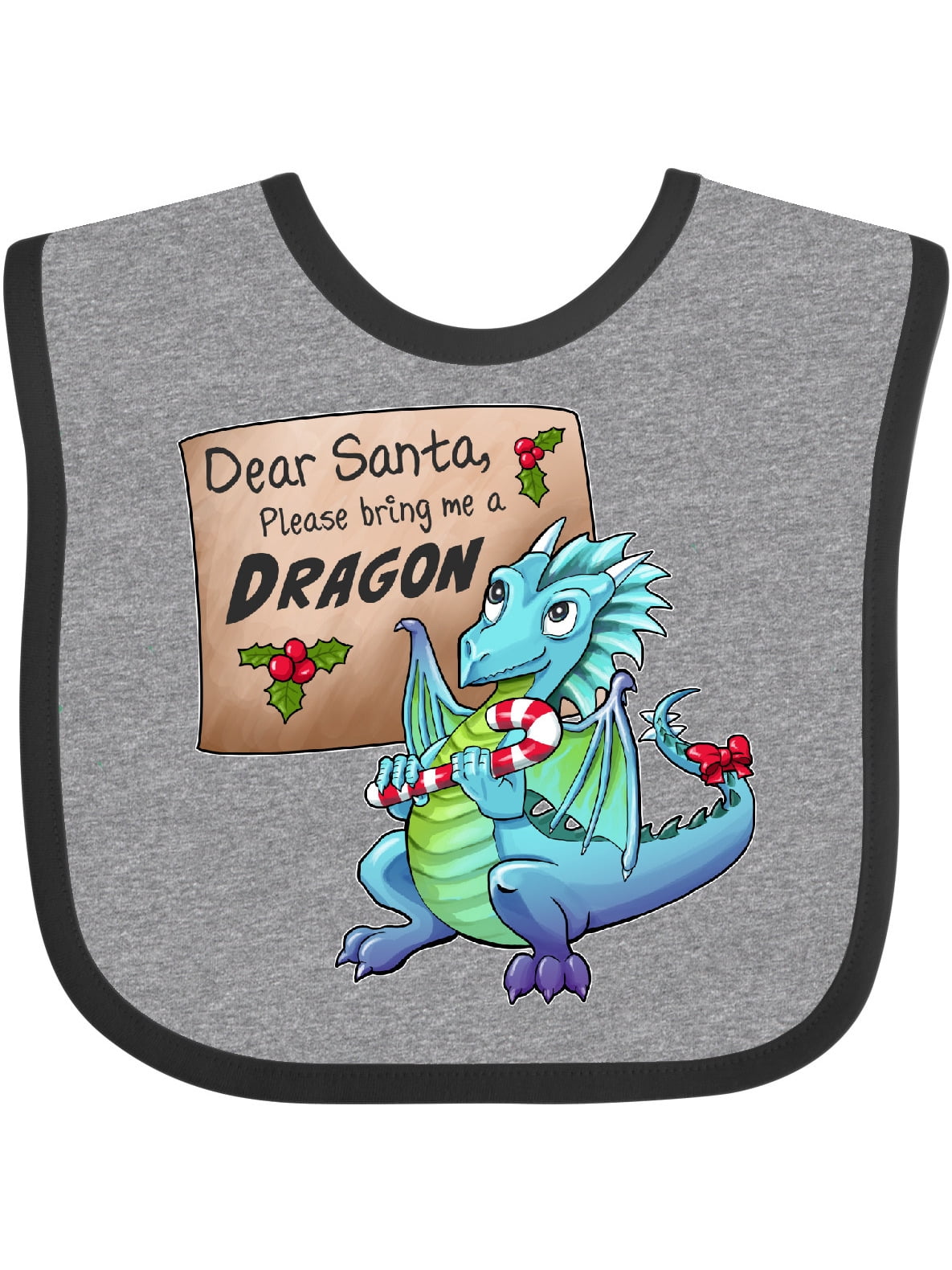 Inktastic Dear Santa, Please Bring Me a Dragon Christmas Wish Boys or ...