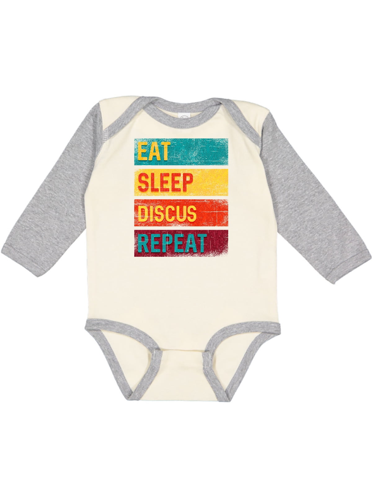 Inktastic Discus Thrower Eat Sleep Discus Repeat Boys or Girls Long ...