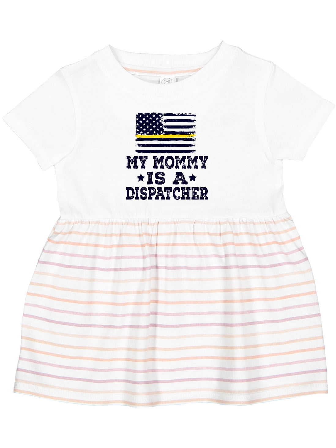 Inktastic Dispatcher Mom Emergency Girls Baby Dress - Walmart.com