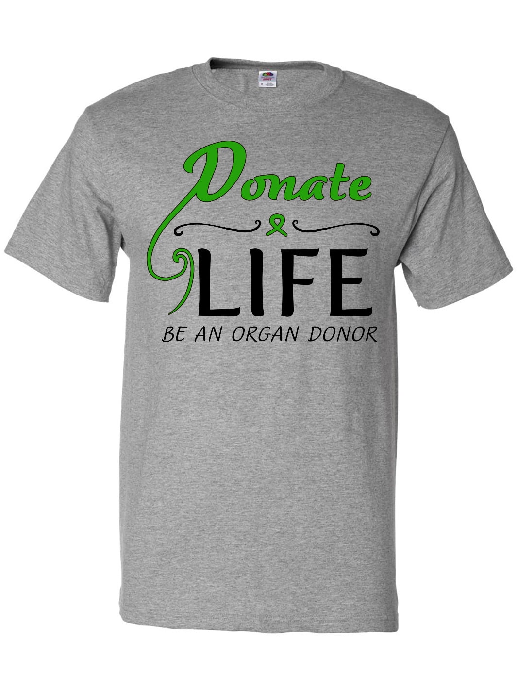 Inktastic Donate Life-be an Organ Donor T-Shirt - Walmart.com