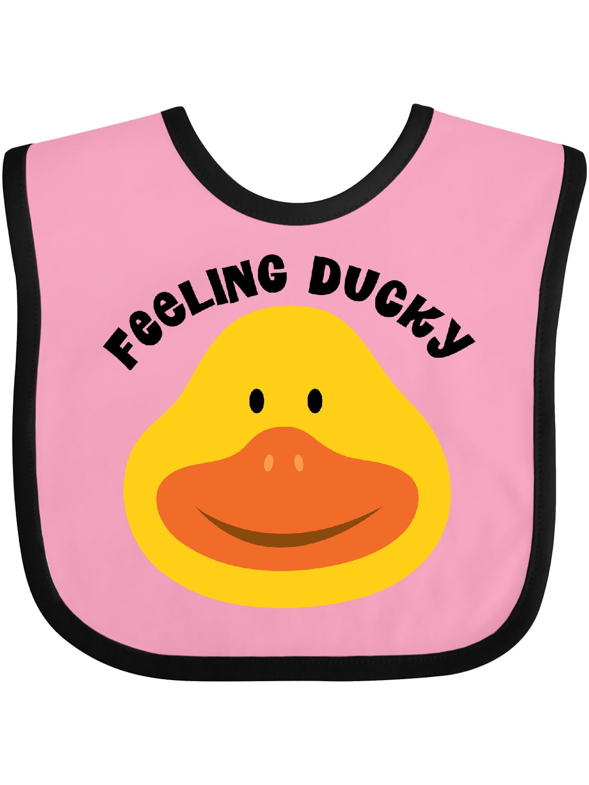 Inktastic Duck Feeling Ducky Boys or Girls Baby Bib - Walmart.com