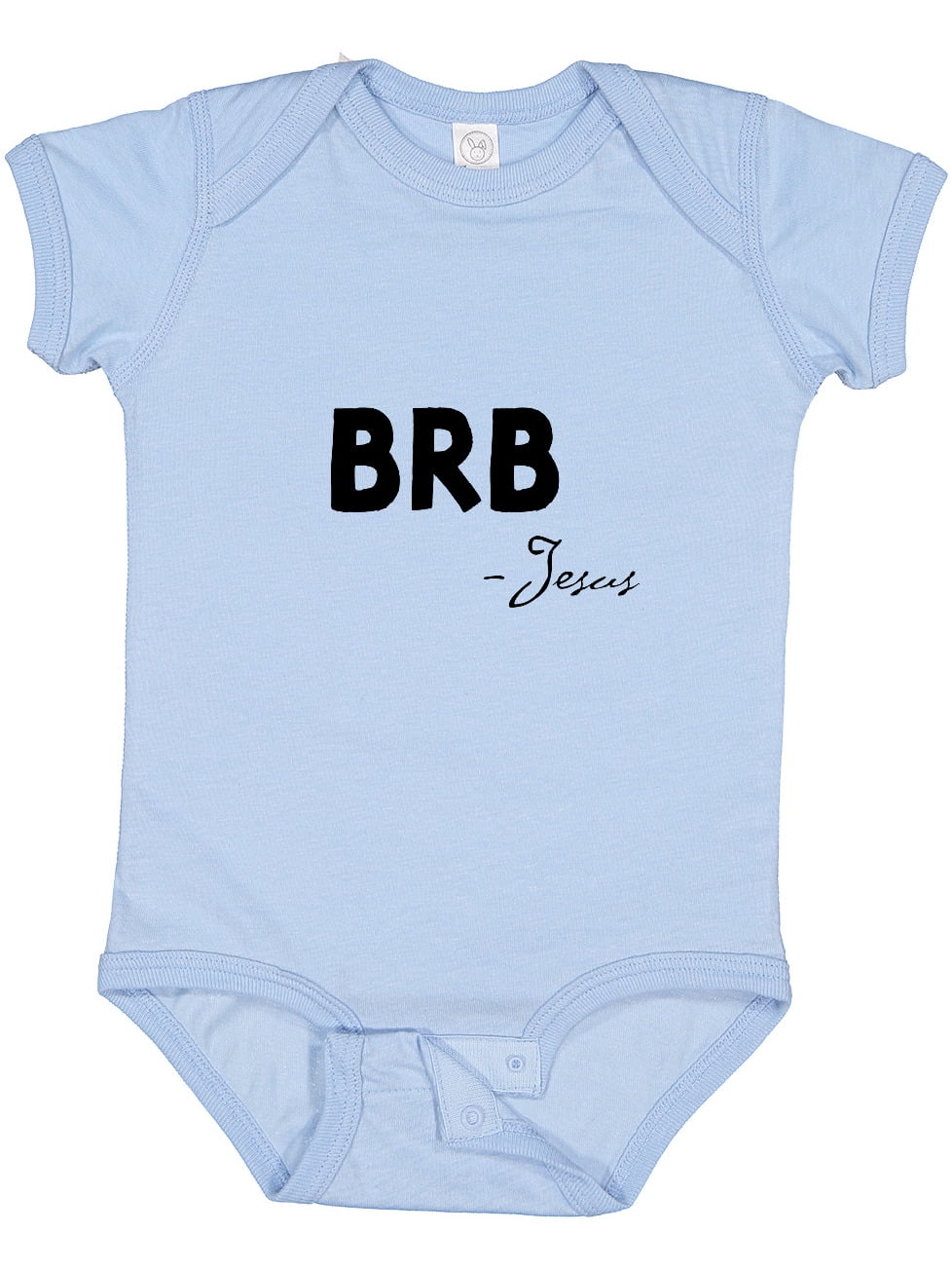 Inktastic Easter BRB Jesus Boys or Girls Baby Bodysuit - Walmart.com