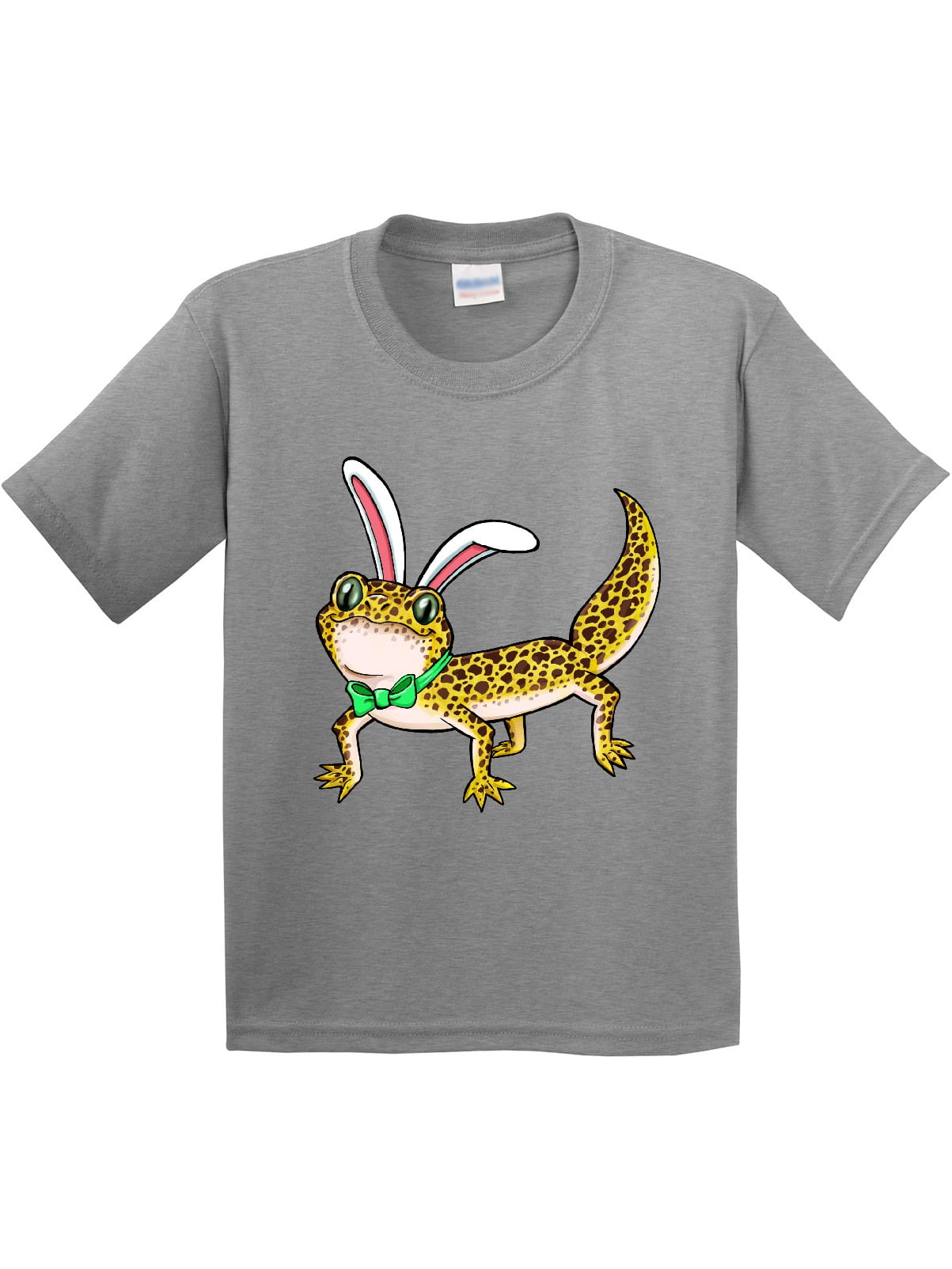 Inktastic Easter Leopard Gecko with Bunny Ears Youth T-Shirt - Walmart.com