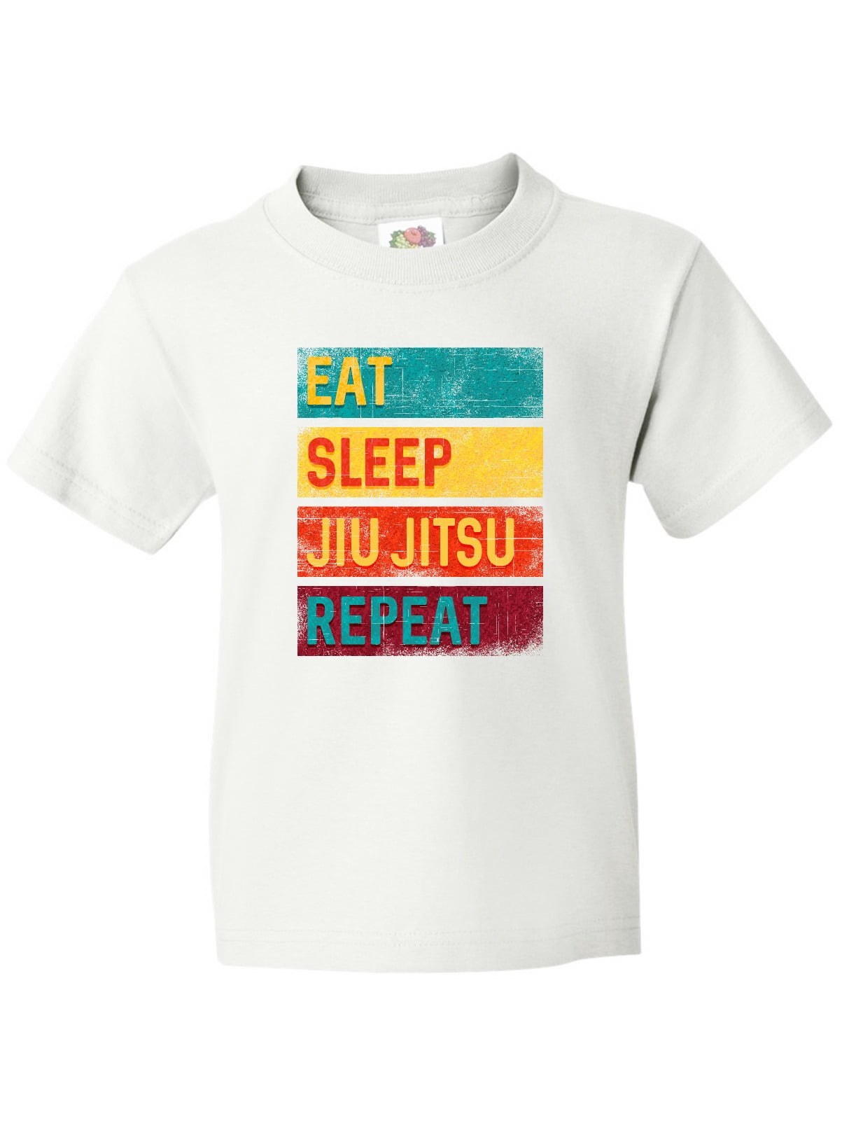 Inktastic Eat Sleep Jiu Jitsu Repeat Youth T-Shirt - Walmart.com