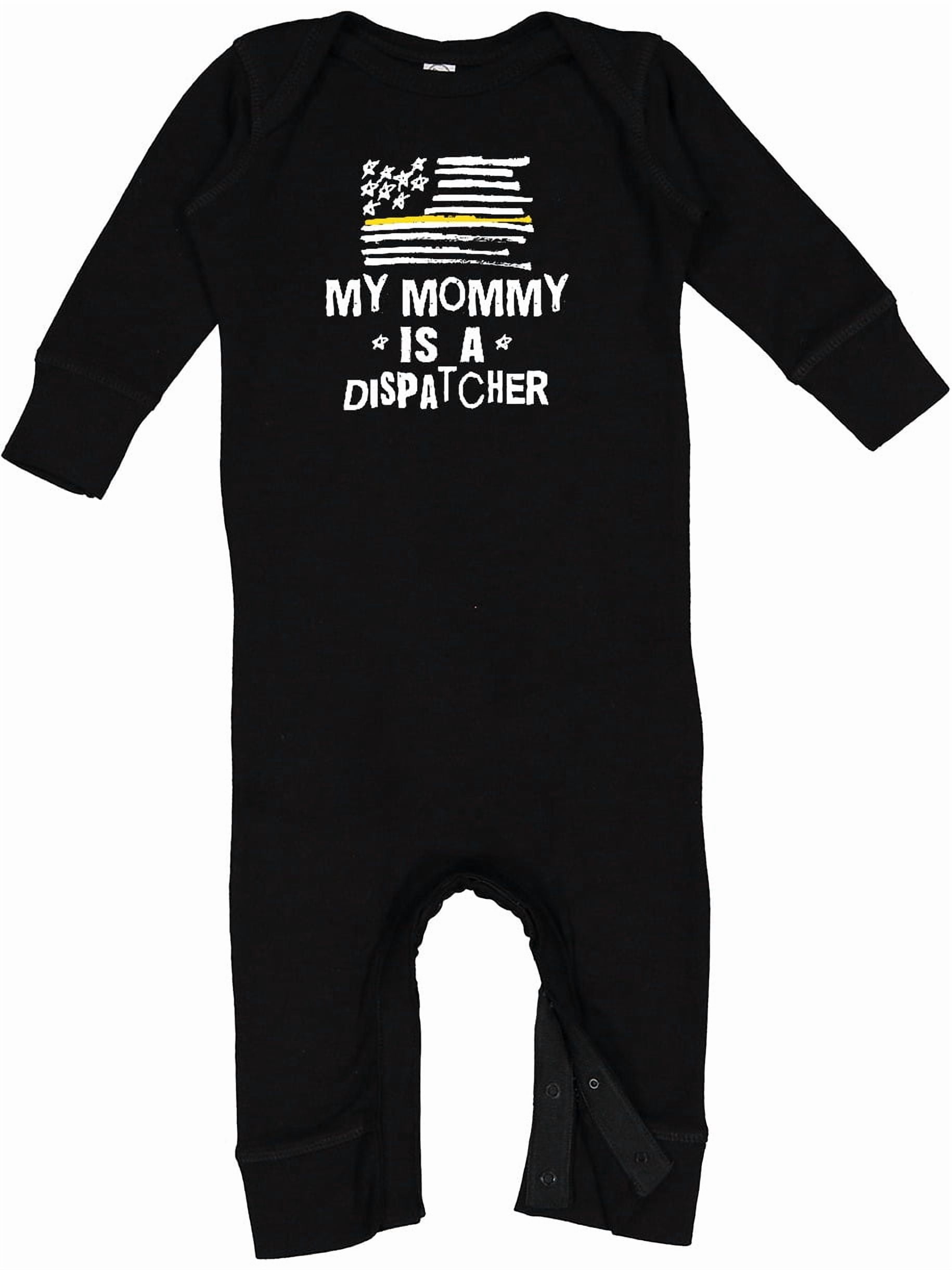 Inktastic Emergency Dispatcher Mommy Baby Romper Coveralls - Walmart.com