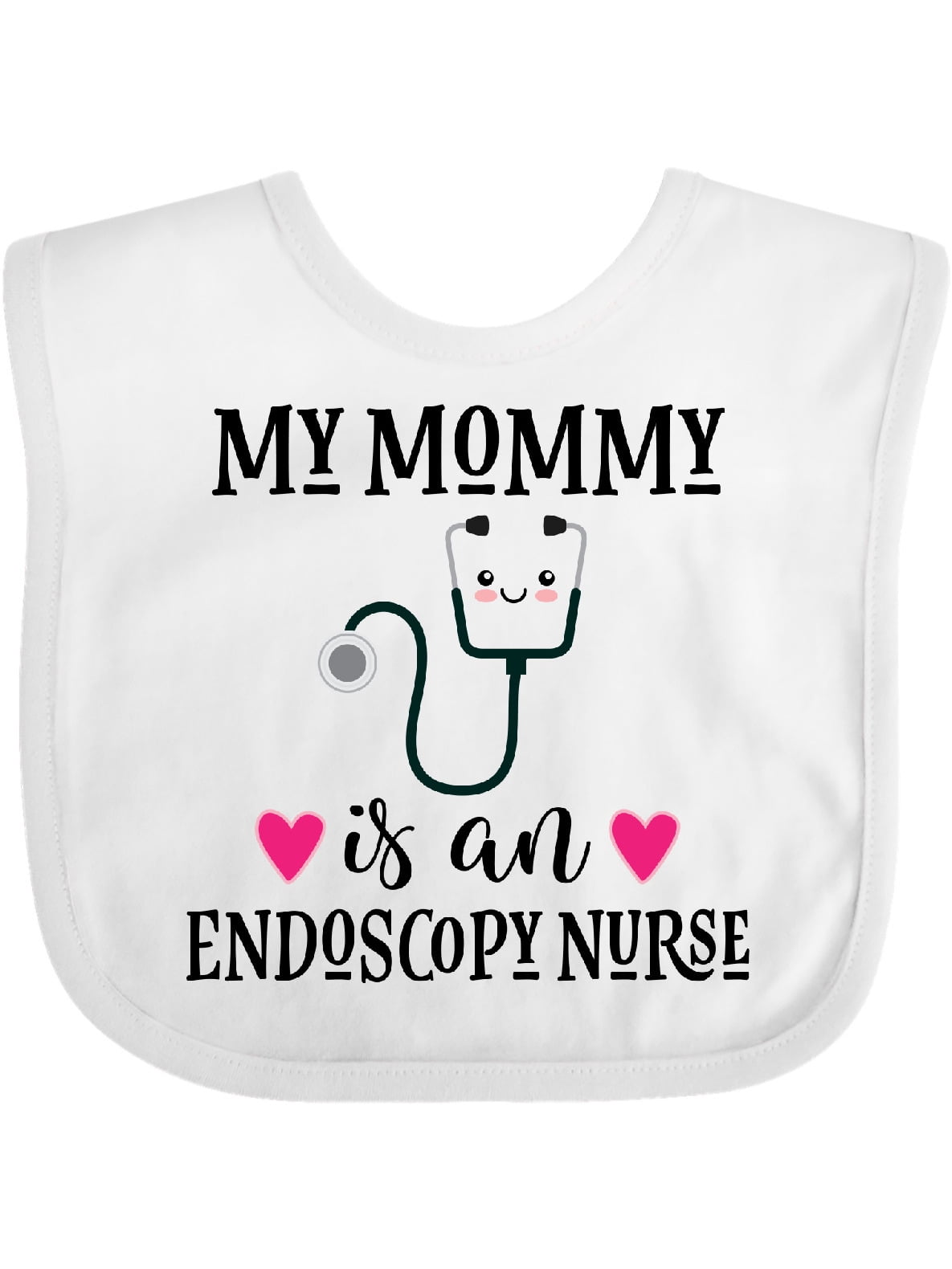 Inktastic Endoscopy Nurse Mommy Girls Baby Bib - Walmart.com