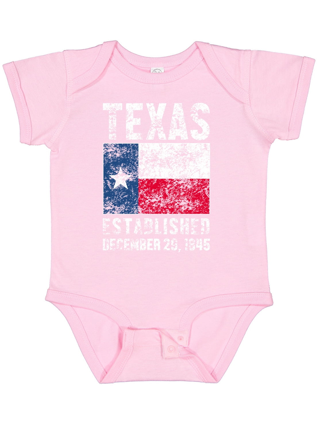 Inktastic Established December 29, 1845 Texas Flag Boys or Girls Baby ...